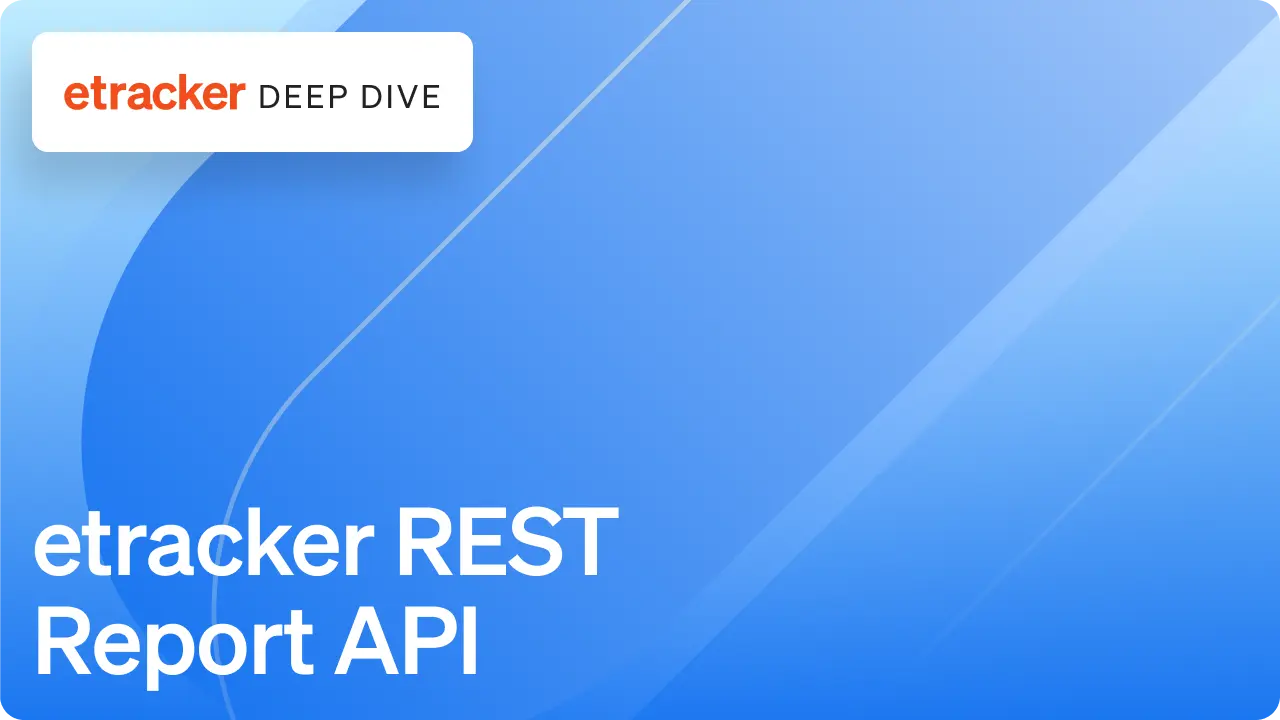 etracker REST Report API - etracker