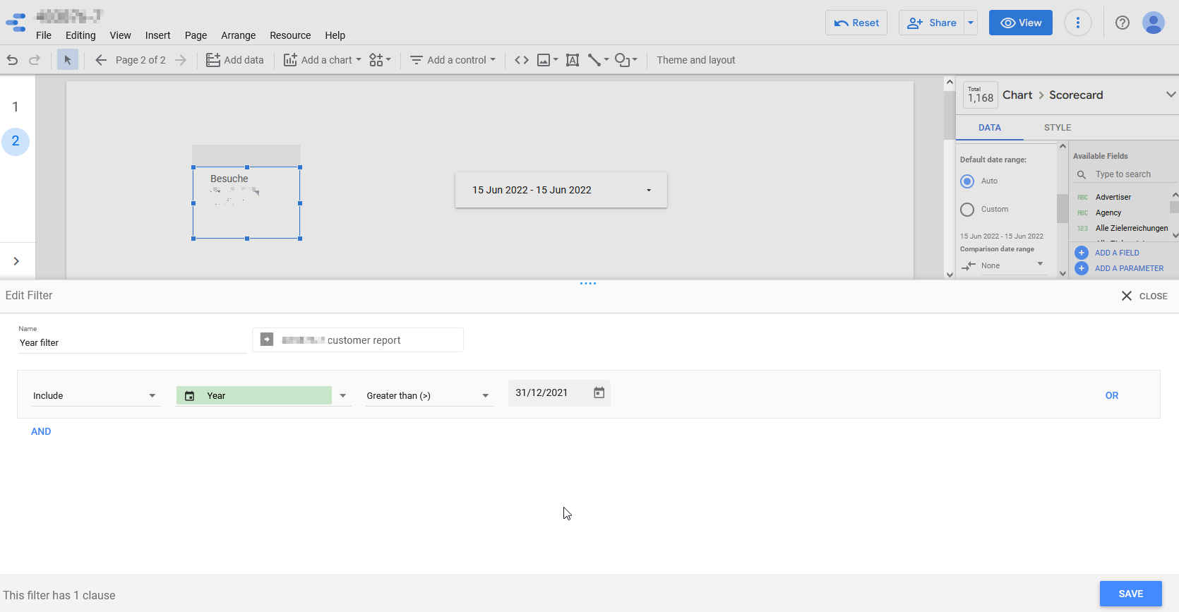 Tipp der Woche: Looker (ehem. Google Data) Studio - etracker